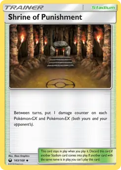 Shrine of Punishment #SV90 | Hidden Fates | CardGrader