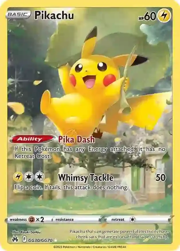 Pikachu #GG30 | Crown Zenith | CardGrader
